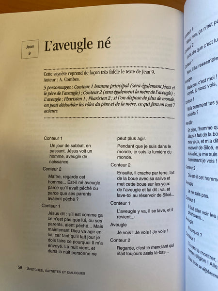 Sketches, saynètes et dialogues (abîmé) – ChezCarpus.com