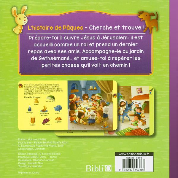 L'histoire de Pâques - Cherche et trouve – ChezCarpus.com