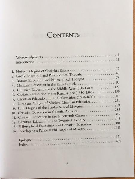 Exploring the History & Philosophy of Christian Education – ChezCarpus.com