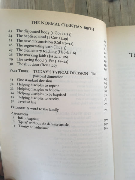 The normal Christian birth – ChezCarpus.com