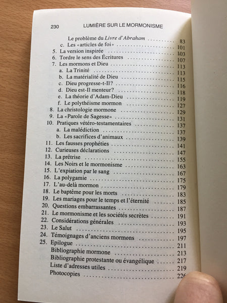 Lumière sur le mormonisme – ChezCarpus.com